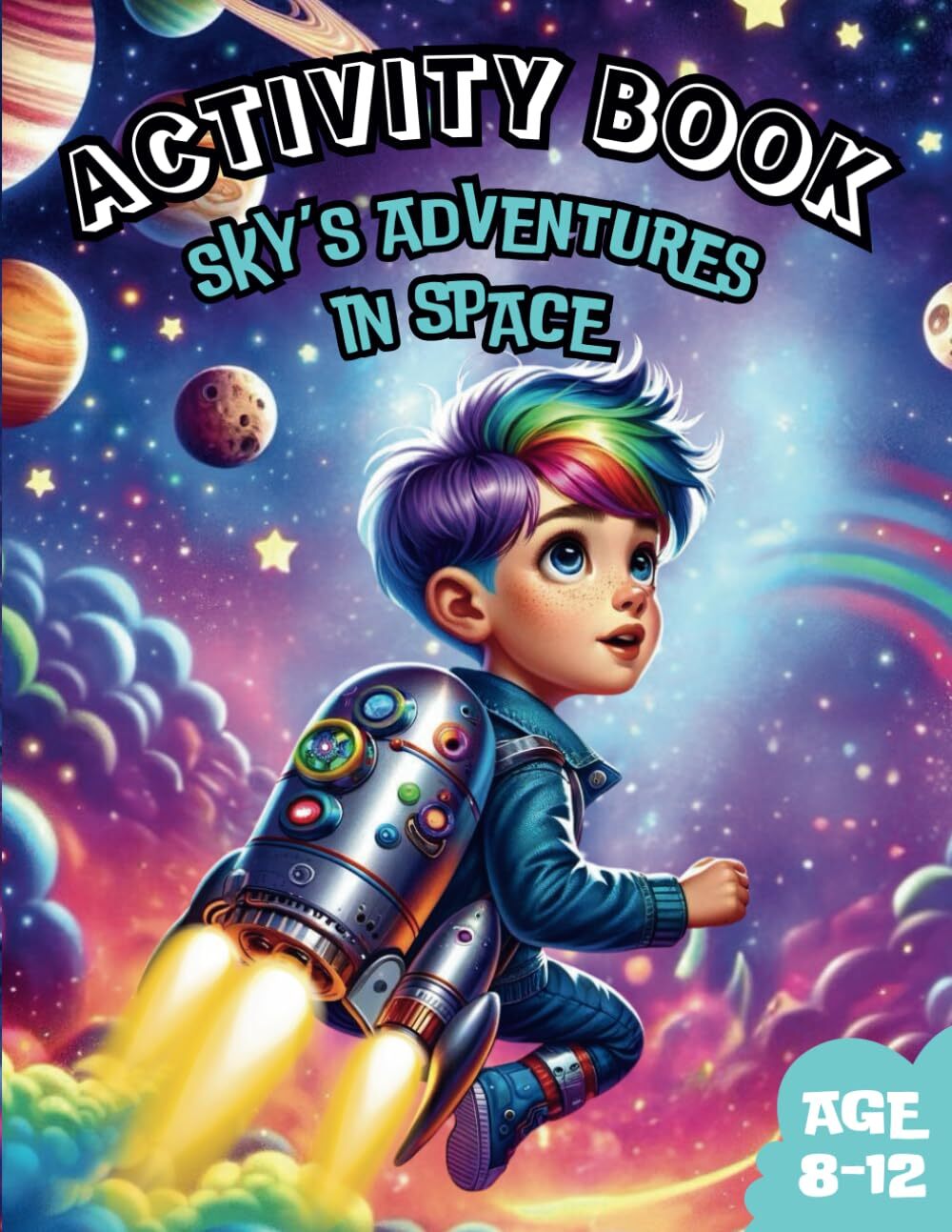 Vote for Sky's Adventures in Space - Activities Book for Kids Age 8-12 ...