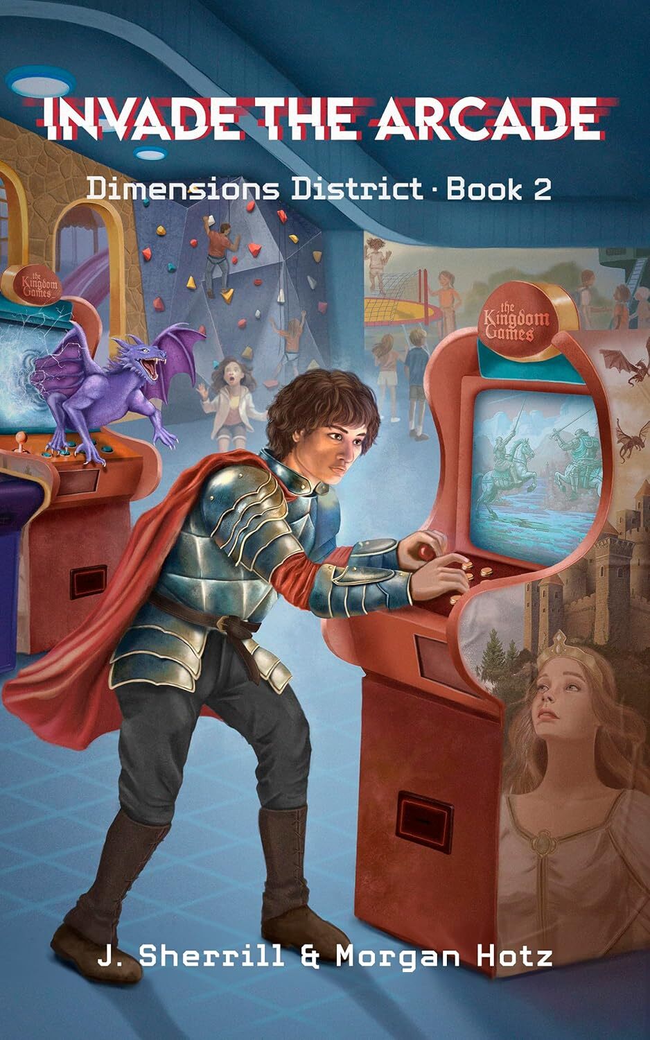 Vote for Invade the Arcade (Dimensions District Book 2) in Book Cover ...