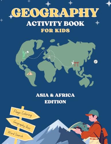Geography activity book for kids: geography facts about continents and ...