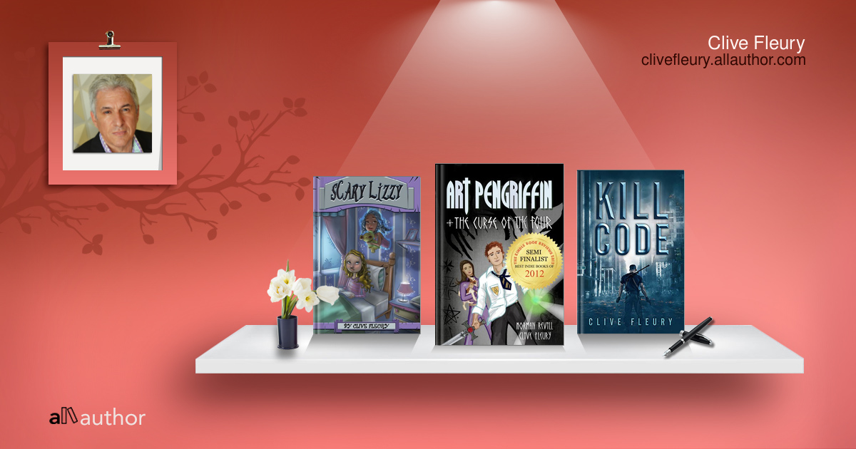 Clive Fleury, Author | Books | Series | Interview | Deals | Newsletter | Contact | Site | AllAuthor