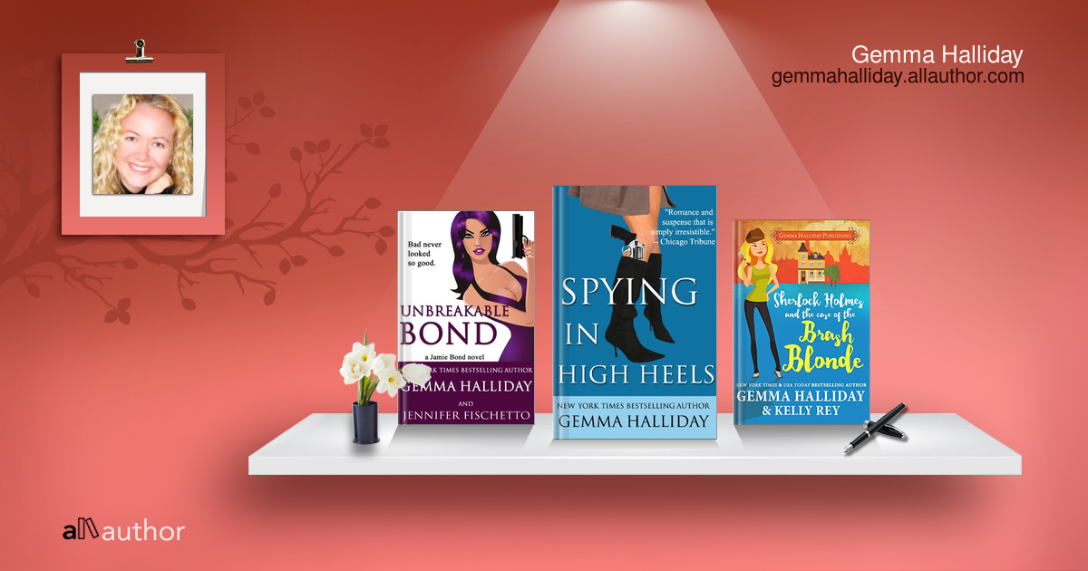 Gemma Halliday, Author | Books | Series | Interview | Deals ...