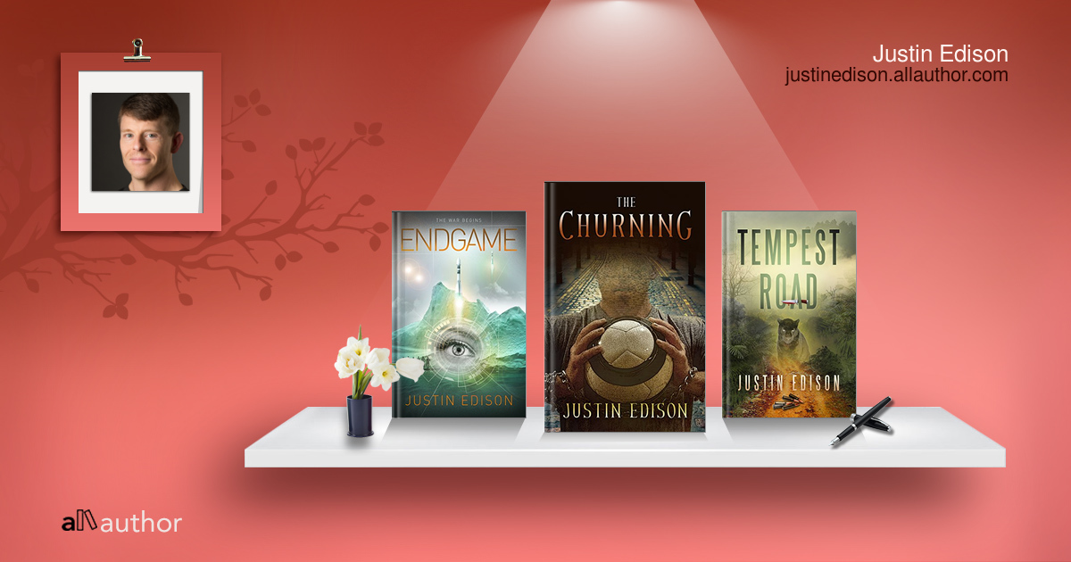 Justin Edison, Author | Books | Series | Interview | Deals | Newsletter ...