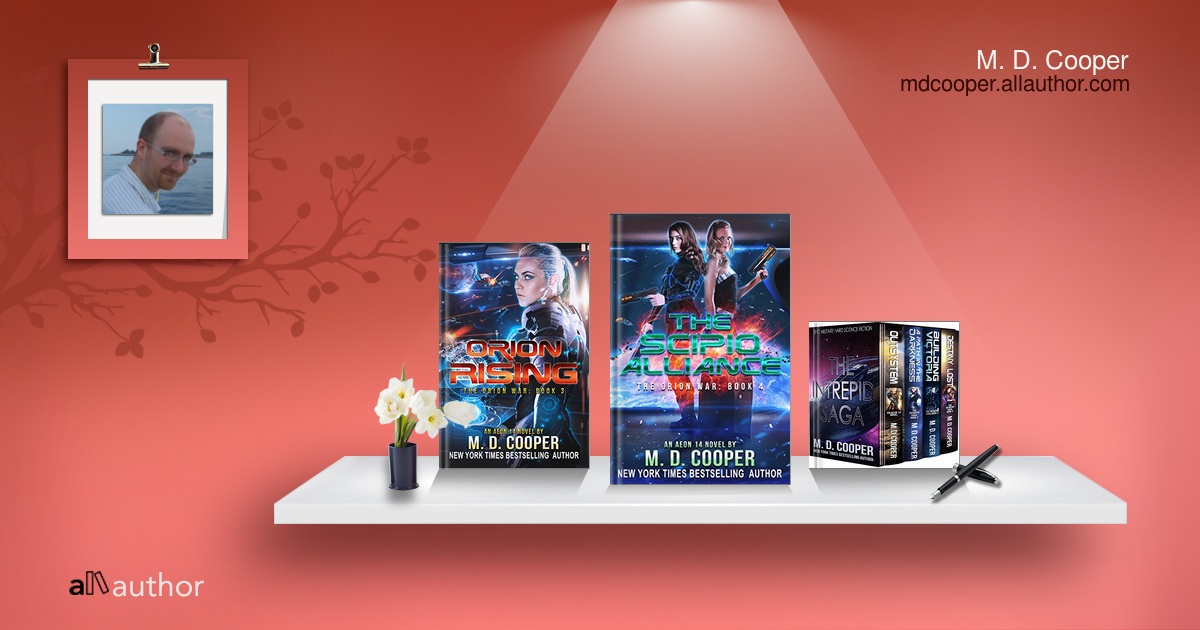 M. D. Cooper, Author | Books | Series | Interview | Deals | Newsletter ...