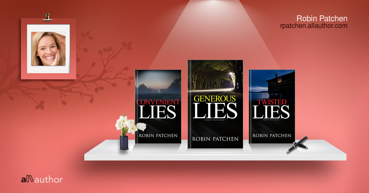Robin Patchen, Author | Books | Series | Interview | Deals | Newsletter ...