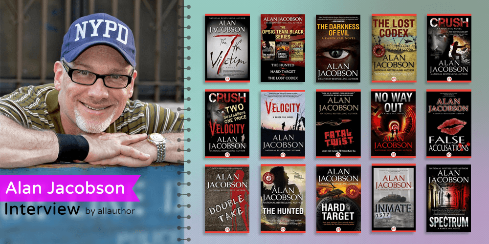 Author Alan Jacobson Interview - AllAuthor