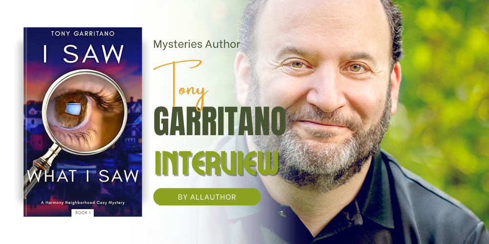 Author Tony Garritano Interview - AllAuthor